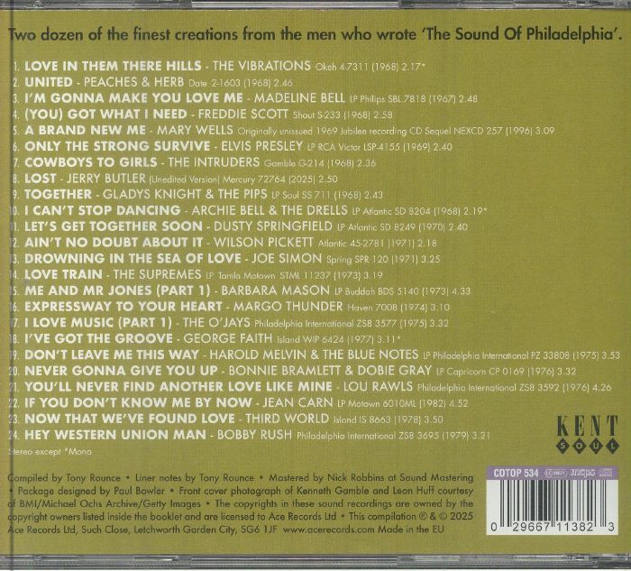 VARIOUS - Love Train: The Gamble & Huff Songbook CD at Juno Records.