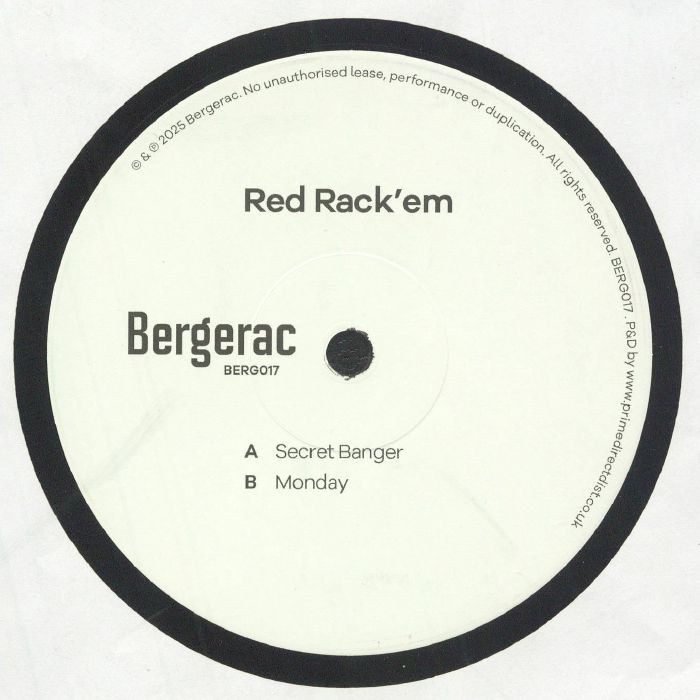 RED RACK'EM - Secret Banger Vinyl at Juno Records.