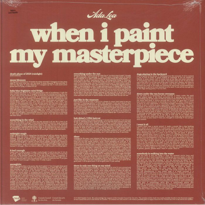 Ada LEA - When I Paint My Masterpiece Vinyl at Juno Records.