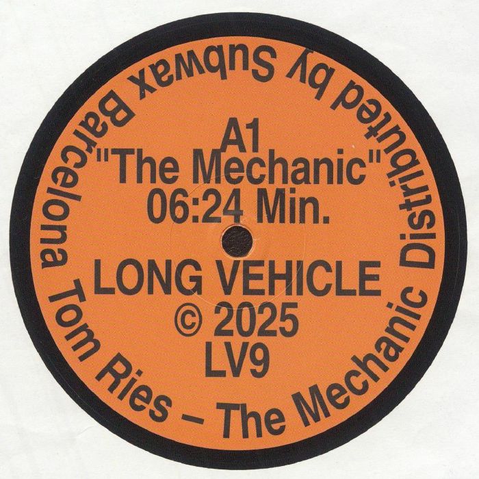 Tom RIES - The Mechanic Vinyl at Juno Records.
