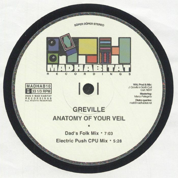 GREVILLE - Anatomy Of Your Veil Vinyl at Juno Records.