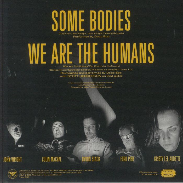 DEAD BOB - Some Bodies Vinyl at Juno Records.