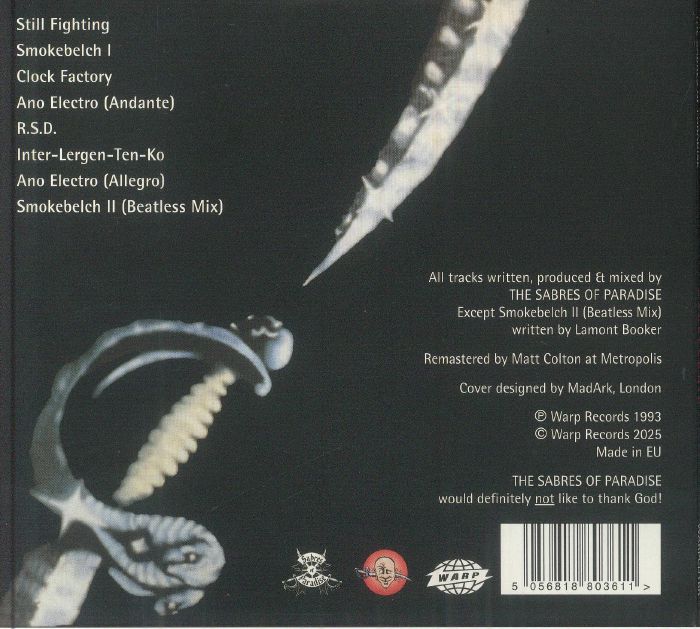 The SABRES OF PARADISE - Sabresonic (remastered) CD at Juno Records.