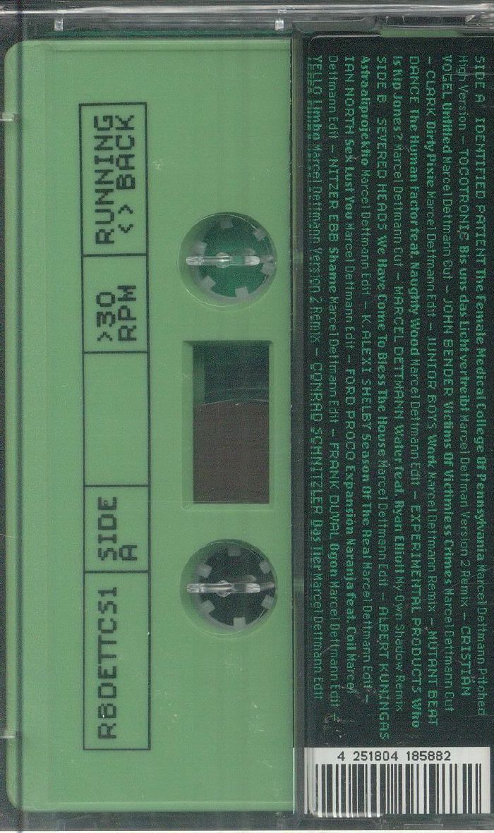 Marcel DETTMANN/VARIOUS - Running Back Mastermix: Marcel Dettmann Edits ...