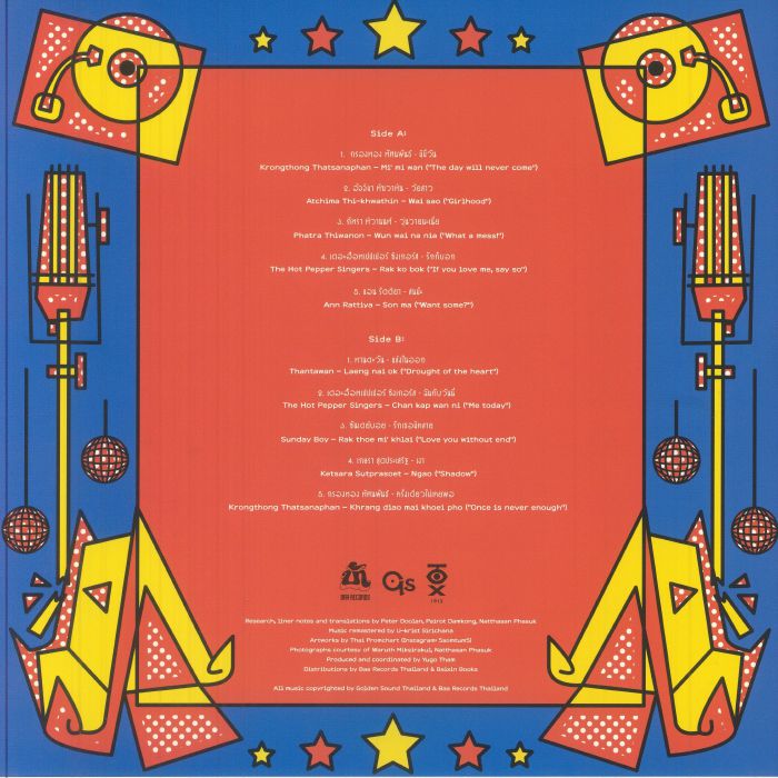 VARIOUS - Baa Records Selects Thailand's Golden Sounds: 80's Synth Pop ...