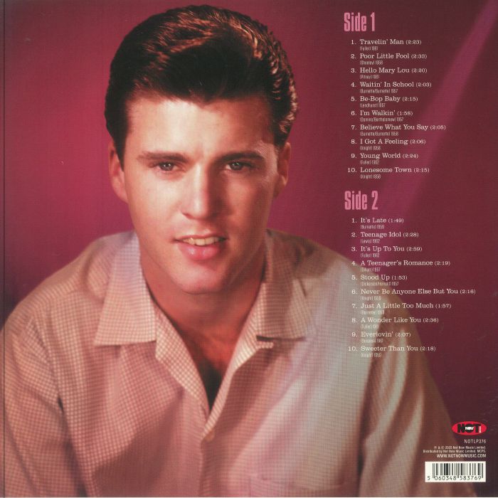 Ricky NELSON - Greatest Hits Vinyl at Juno Records.