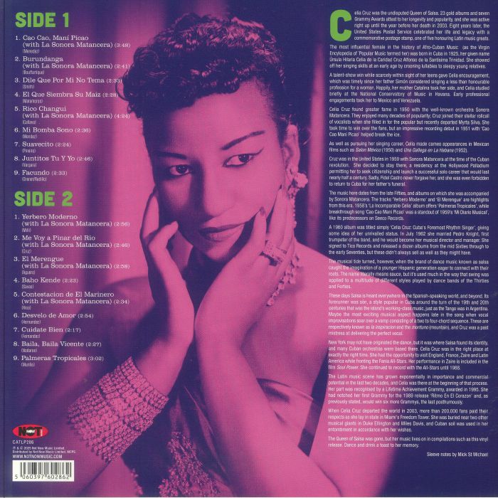 Celia CRUZ - The Queen Of Salsa Vinyl at Juno Records.