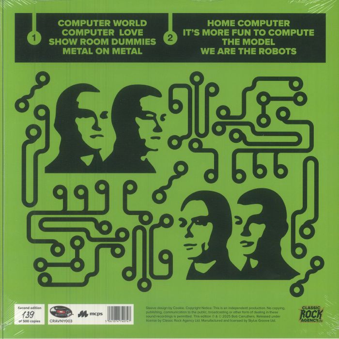 KRAFTWERK - Computer World: In Concert Vinyl at Juno Records.