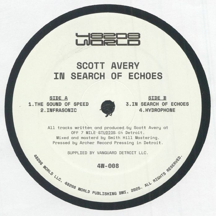 Scott AVERY - In Search Of Echoes Vinyl at Juno Records.
