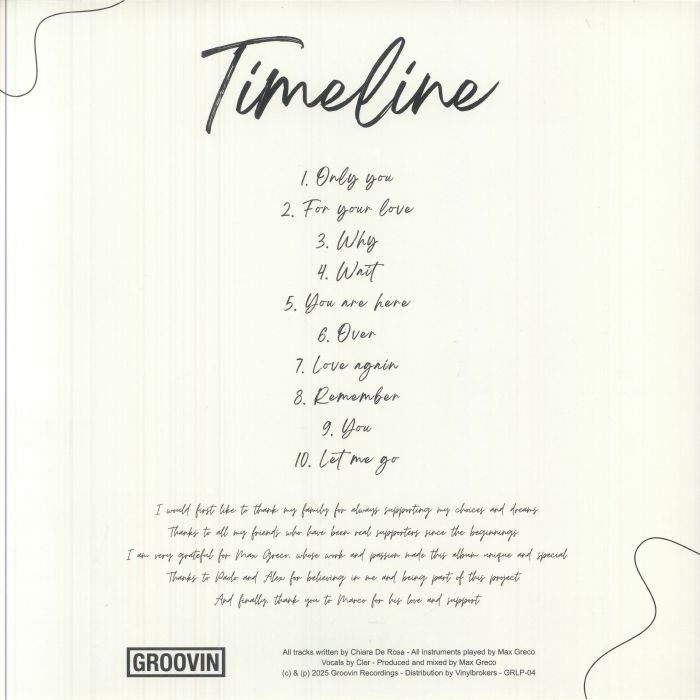 CLER - Timeline Vinyl at Juno Records.