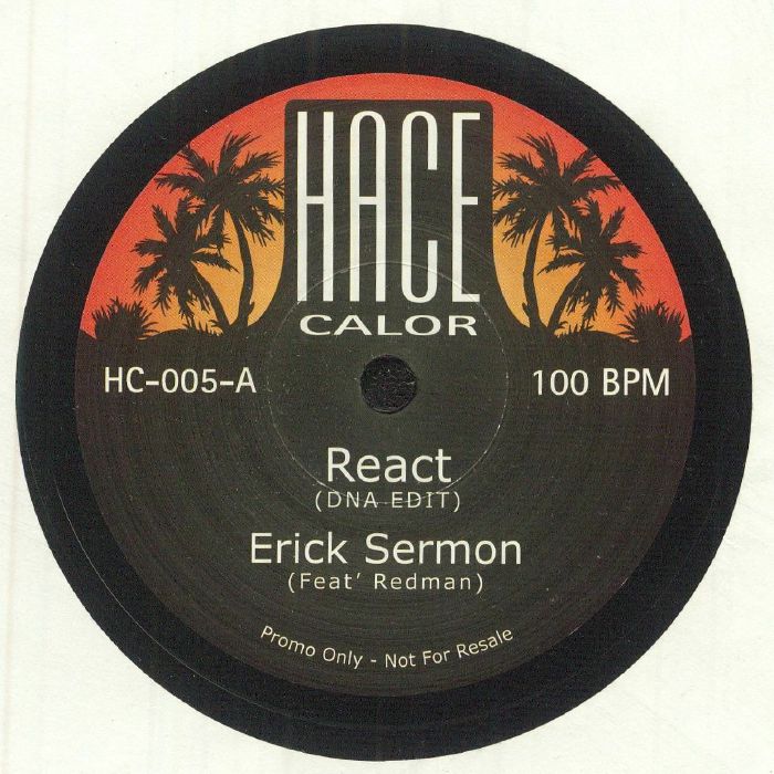 Erick SERMON/BLAQUE - React Vinyl at Juno Records.