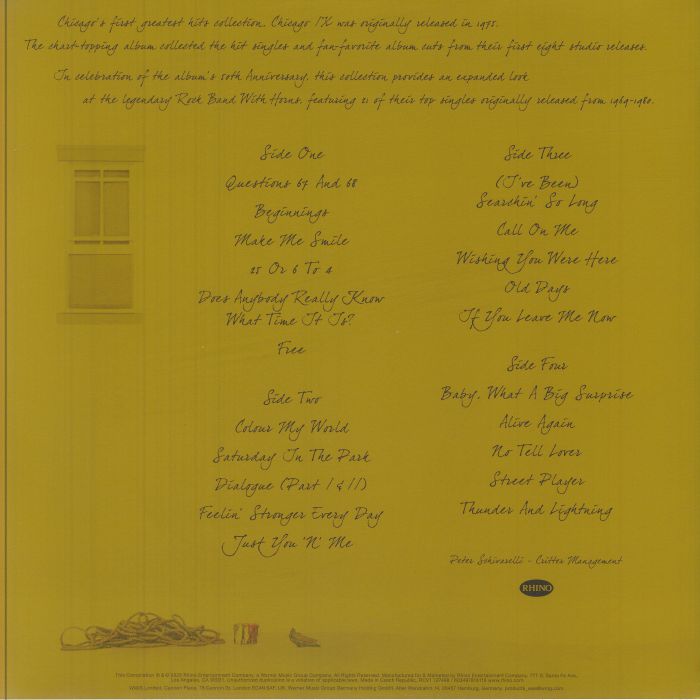 CHICAGO - Chicago IX: Greatest Hits (50th Anniversary Expanded Edition ...