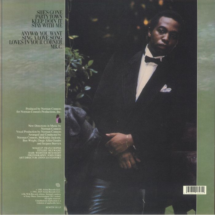 Norman CONNORS - Mr C (reissue) Vinyl at Juno Records.