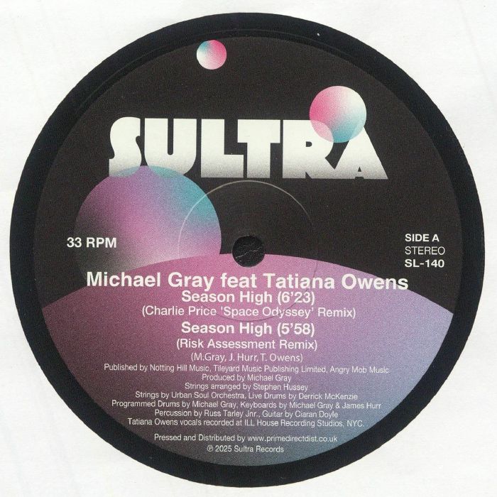 Michael GRAY/ANTONELLO FERRARI - SL 140 Vinyl at Juno Records.