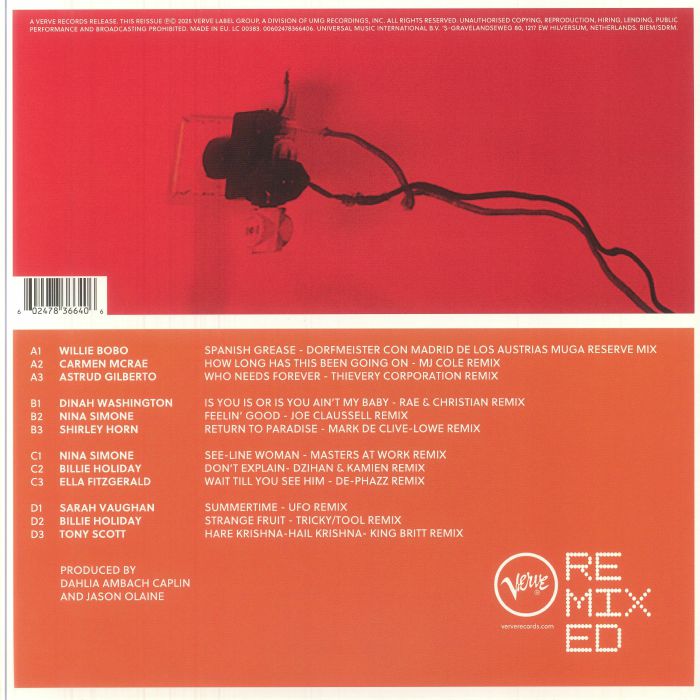 VARIOUS - Verve: Remixed Vinyl at Juno Records.