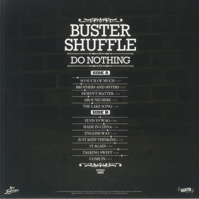 BUSTER SHUFFLE - Do Nothing (reissue) Vinyl at Juno Records.