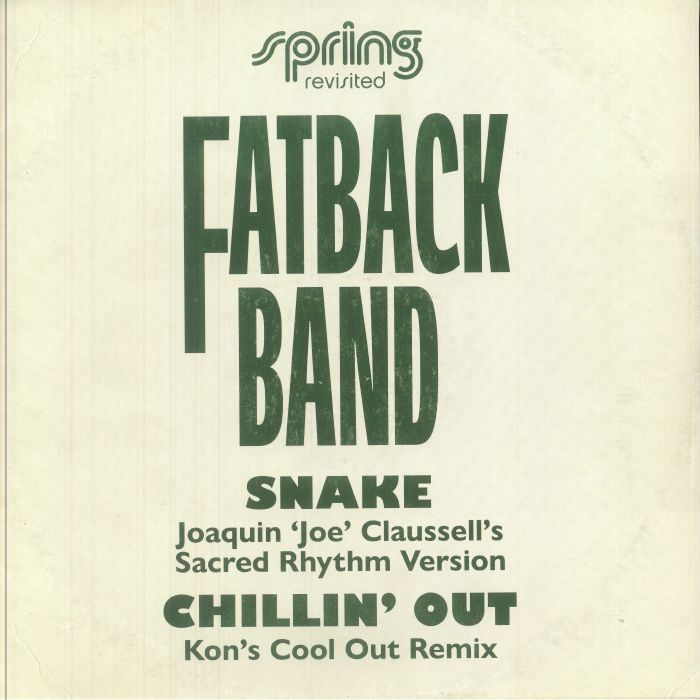FATBACK BAND - Snake Vinyl at Juno Records.