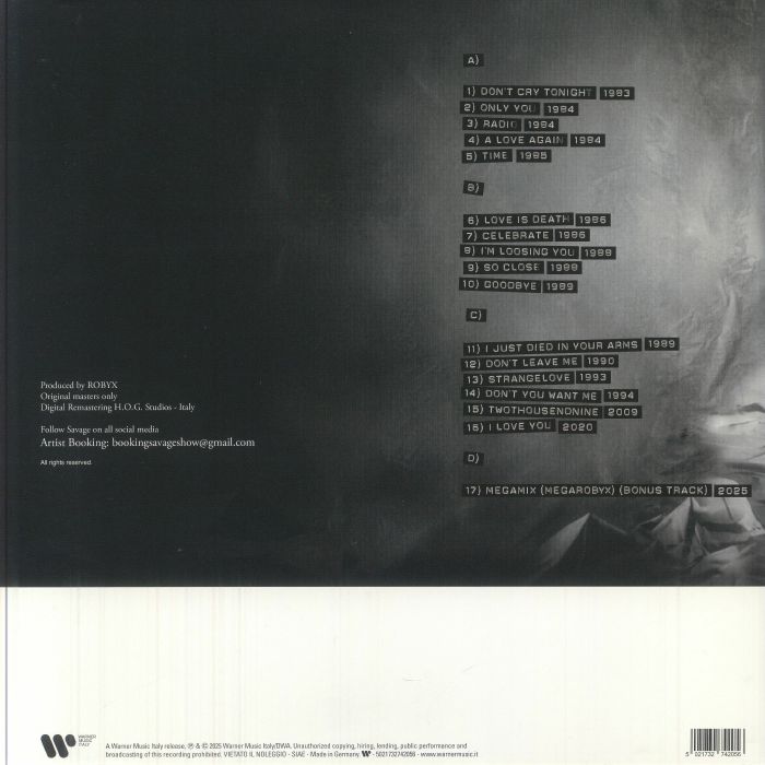 SAVAGE - Greatest Vinyl at Juno Records.