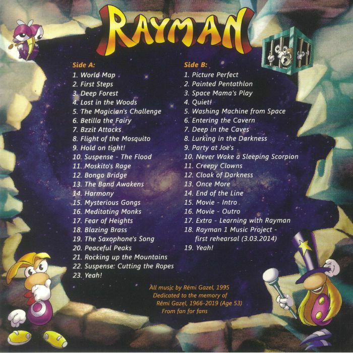 Remi GAZEL - Rayman (Soundtrack) (B-STOCK) Vinyl at Juno Records.