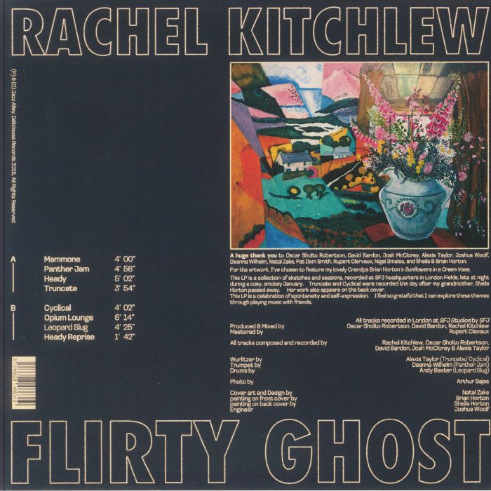 Rachel KITCHLEW - Flirty Ghost Vinyl at Juno Records.