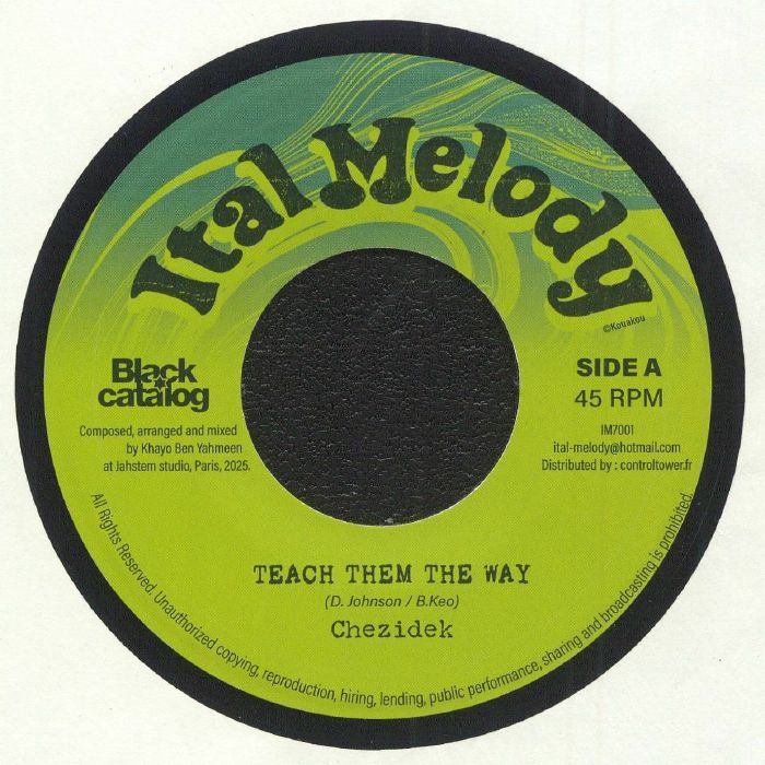 CHEZIDEK/KHAYO BEN YAHMEEN - Teach Them The Way Vinyl at Juno Records.