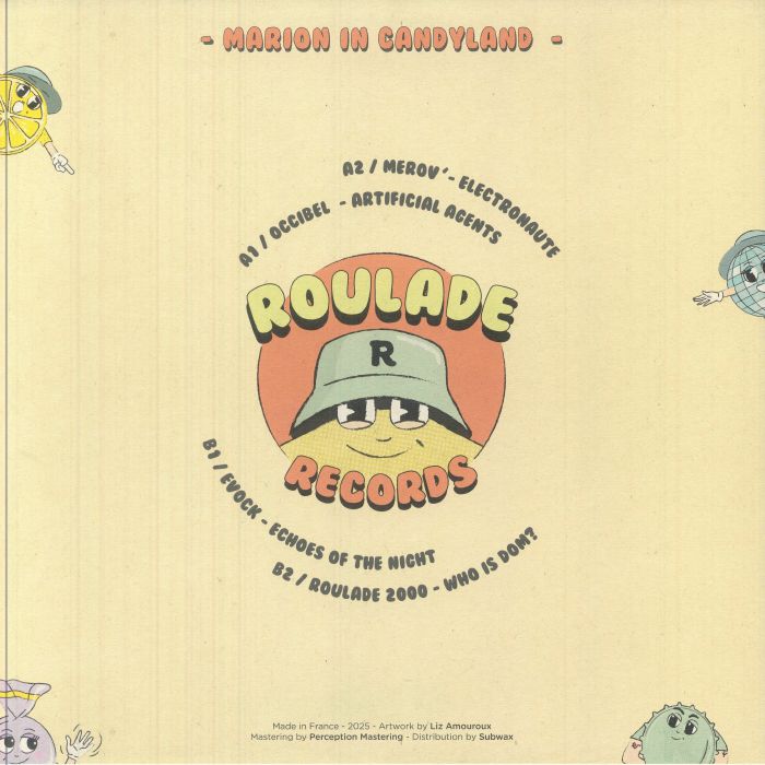 OCCIBEL/MEROV/EVOCK/ROULADE 2000 - Marion In Candyland Vinyl at Juno ...