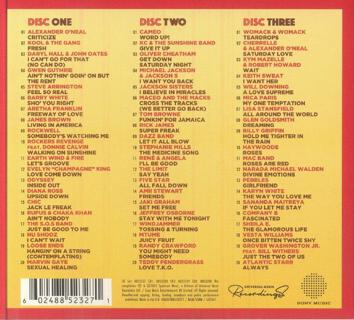 VARIOUS - The Best 80s Funk Soul & Groove Album In The World Ever! CD ...