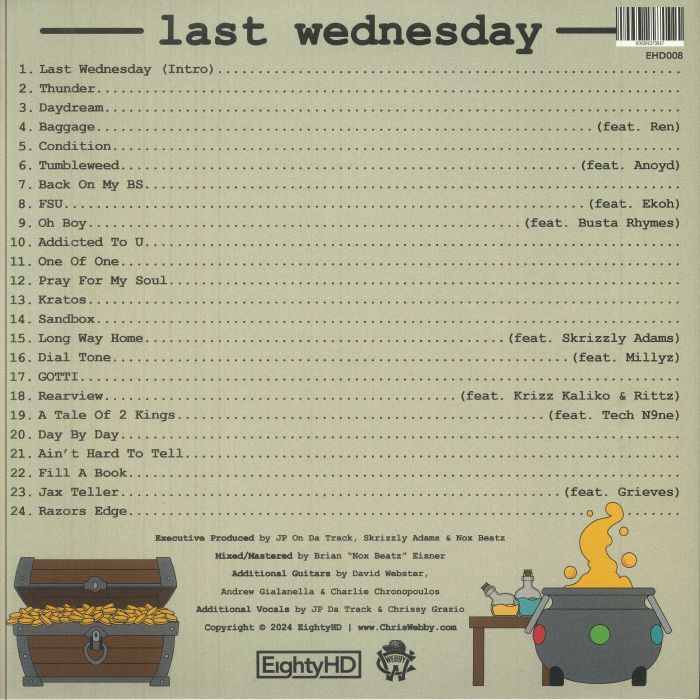 Chris WEBBY - Last Wednesday Vinyl at Juno Records.