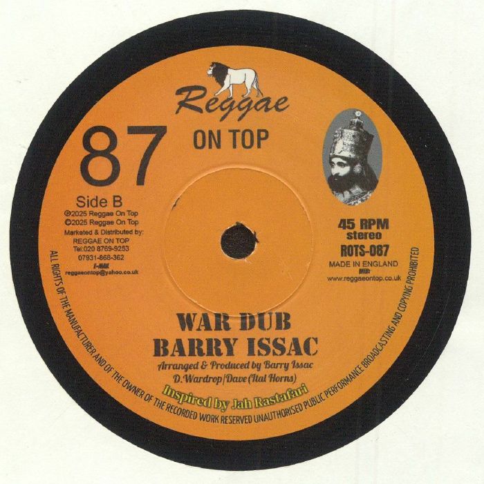 Barry ISSAC - Too Much War Vinyl at Juno Records.