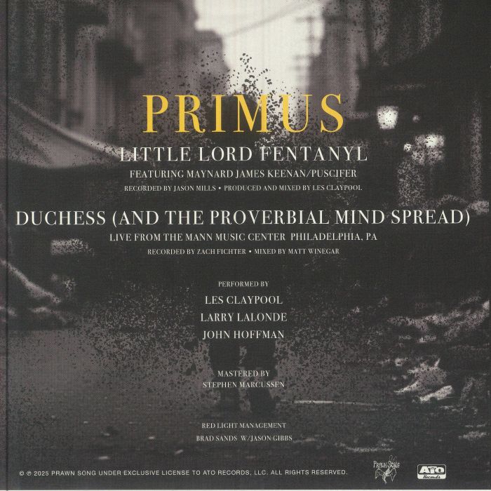 PRIMUS - Little Lord Fentanyl Vinyl at Juno Records.