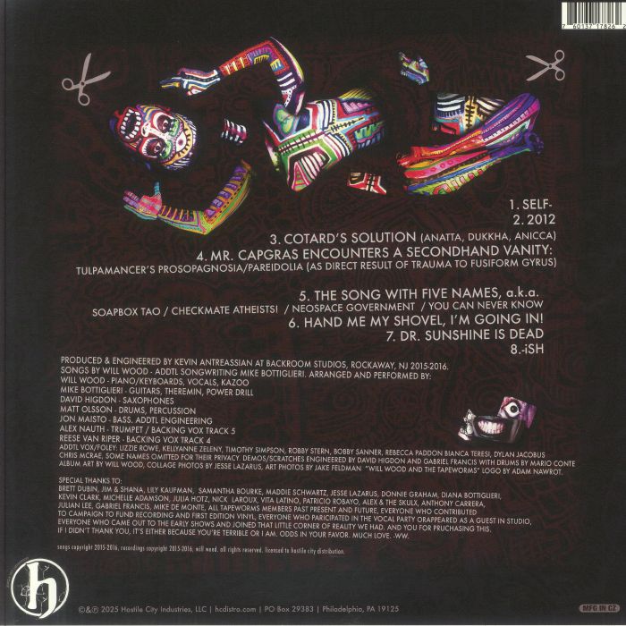 Will WOOD & THE TAPEWORMS - Self ish (reissue) Vinyl at Juno Records.