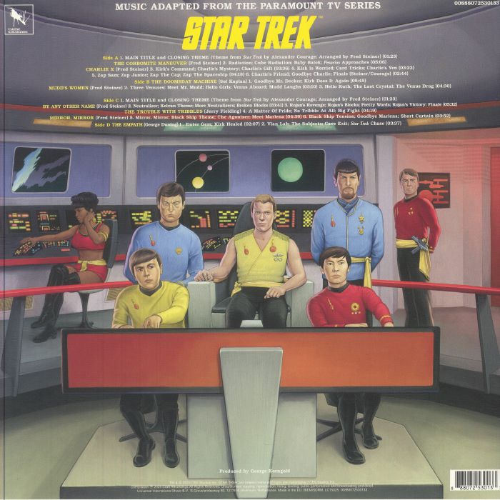 Fred STEINER/THE ROYAL PHILHARMONIC ORCHESTRA - Star Trek: Music ...