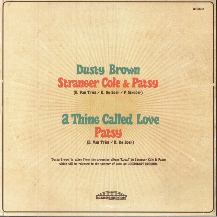 Stranger COLE & PATSY - Dusty Brown Vinyl at Juno Records.
