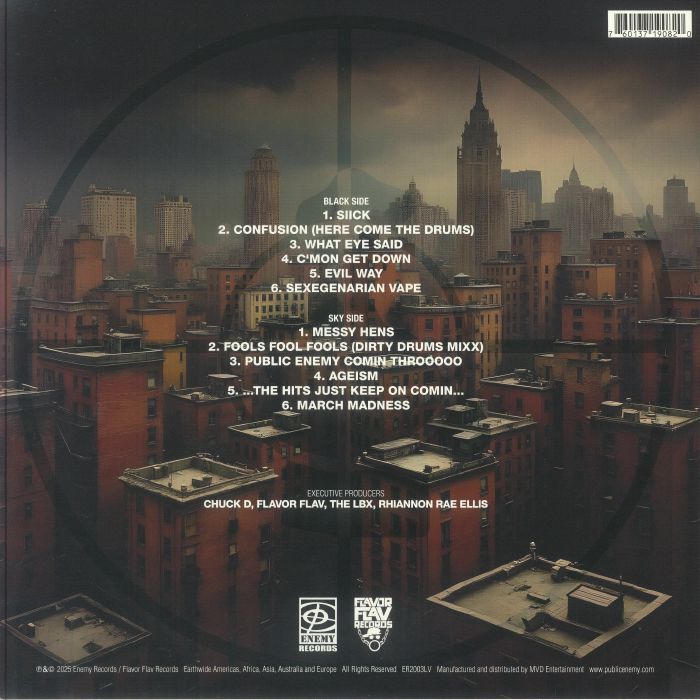 PUBLIC ENEMY - Black Sky Over The Projects: Apartment 2025 Vinyl at ...
