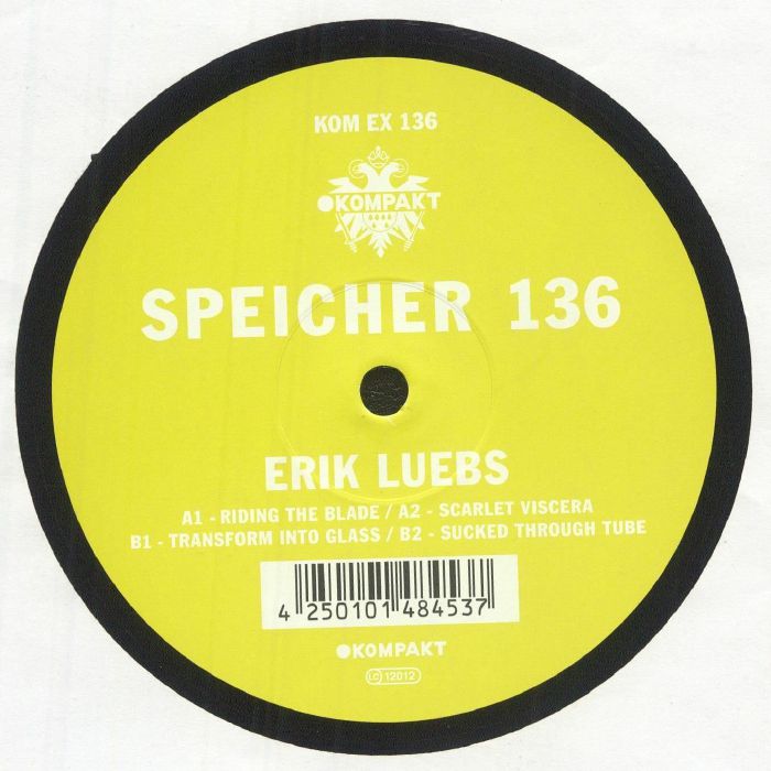 Erik LUEBS - Speicher 136 Vinyl at Juno Records.