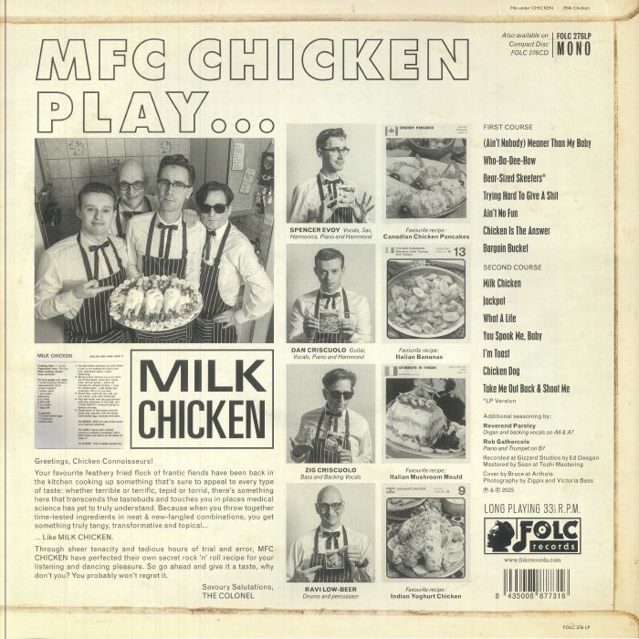 MFC CHICKEN - Milk Chicken Vinyl at Juno Records.