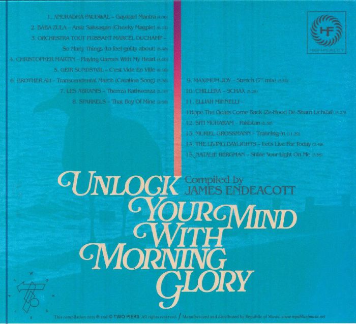 James ENDEACOTT/VARIOUS - Unlock Your Mind With Morning Glory CD at ...