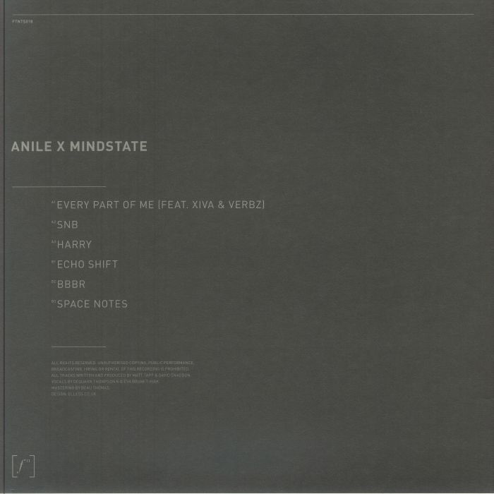 ANILE/MINDSTATE - Space Notes Vinyl at Juno Records.
