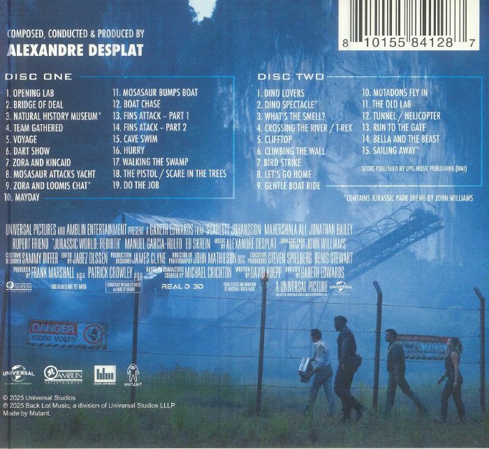 Alexandre DESPLAT - Jurassic World Rebirth (Soundtrack) CD at Juno Records.