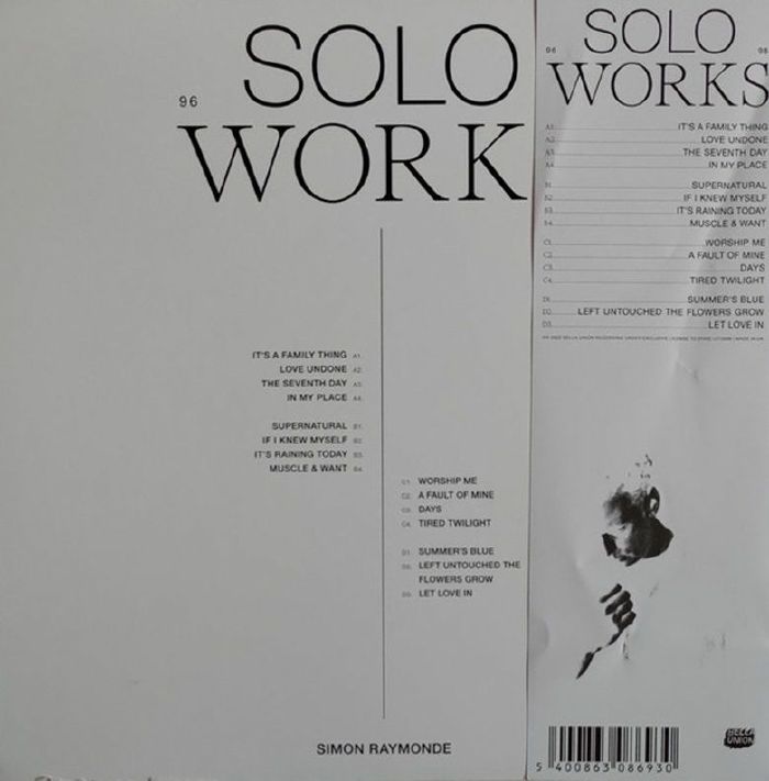 Simon RAYMONDE - Solo Works 96-98 Vinyl at Juno Records.
