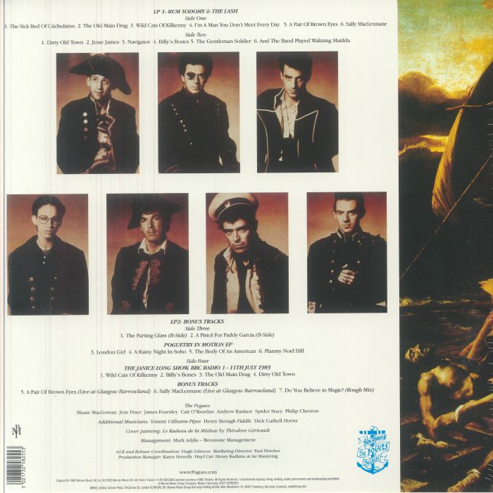 The POGUES - Rum Sodomy & The Lash (40th Anniversary Edition) Vinyl at ...