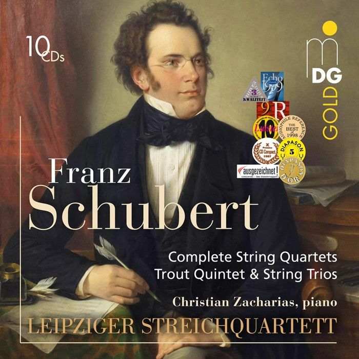 Franz SCHUBERT/LEIPZIGER STREICHQUARTETT/CHRISTIAN ZACHARIAS - Complete String Quartets, Trout ...