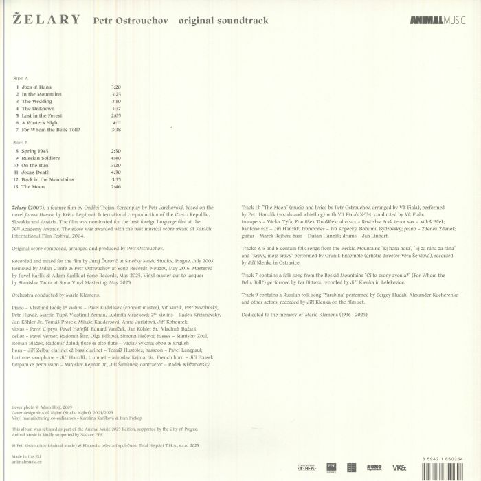 Petr OSTROUCHOV - Zelary (Soundtrack) Vinyl at Juno Records.