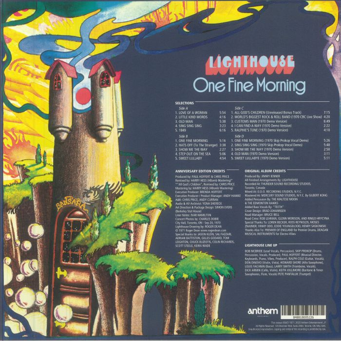 LIGHTHOUSE - One Fine Morning (Anniversary Edition) (remastered) Vinyl ...