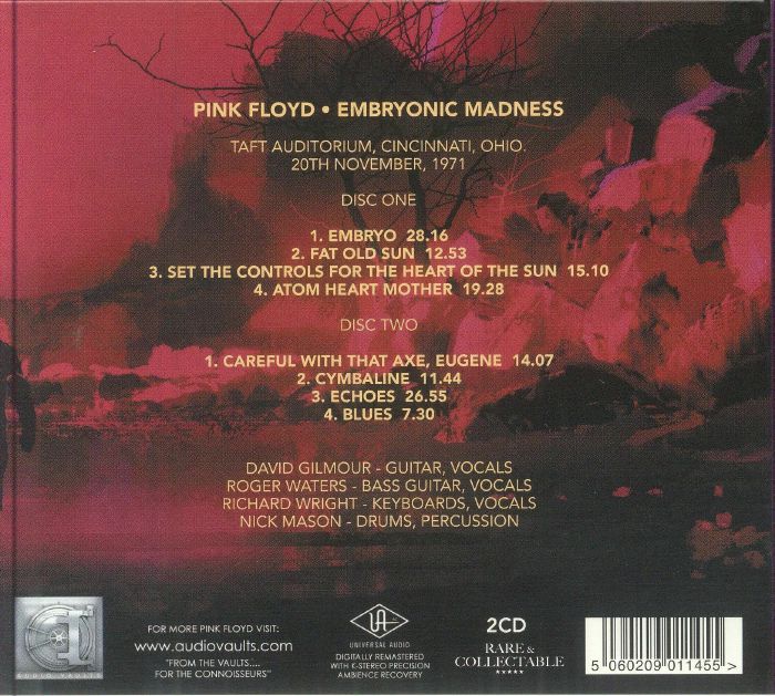 PINK FLOYD - Embryonic Madness CD at Juno Records.