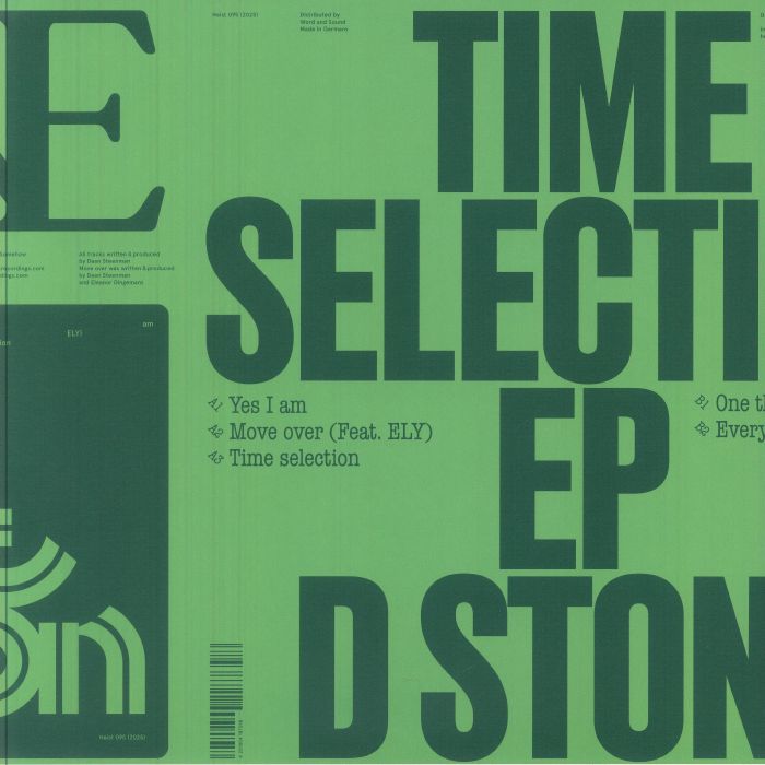 D STONE - Time Selection EP Vinyl at Juno Records.