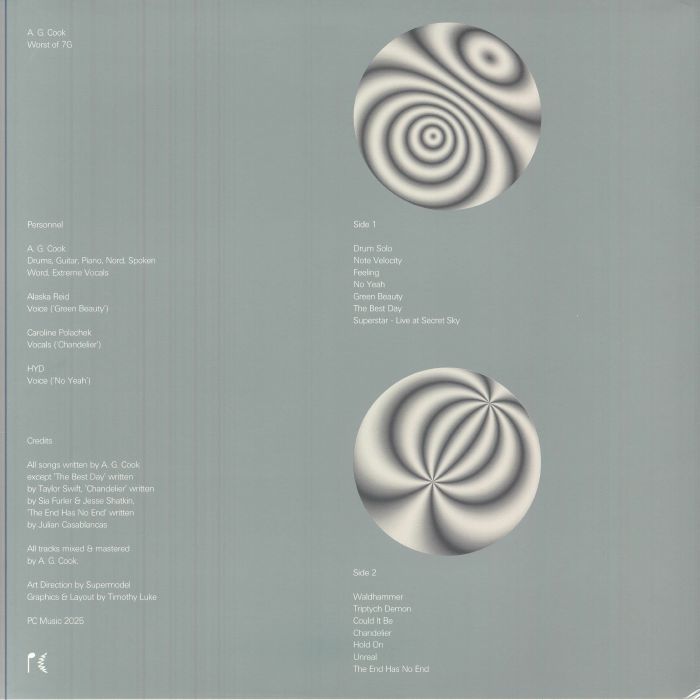 AG COOK - Worst Of 7G Vinyl at Juno Records.