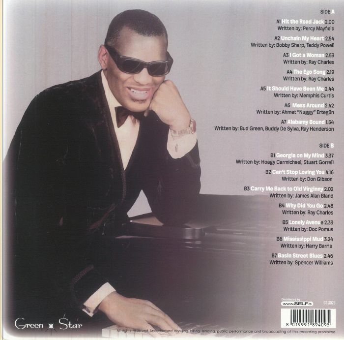 Ray CHARLES - The Genius (remastered) Vinyl at Juno Records.