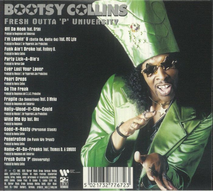 Bootsy COLLINS - Fresh Outta P University CD at Juno Records.