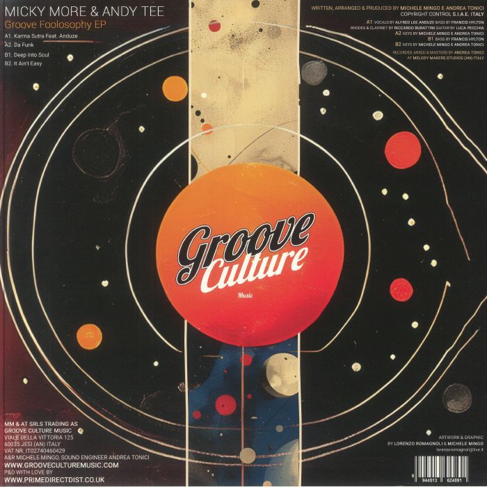 Micky MORE/ANDY TEE - Groove Foolosophy EP Vinyl at Juno Records.